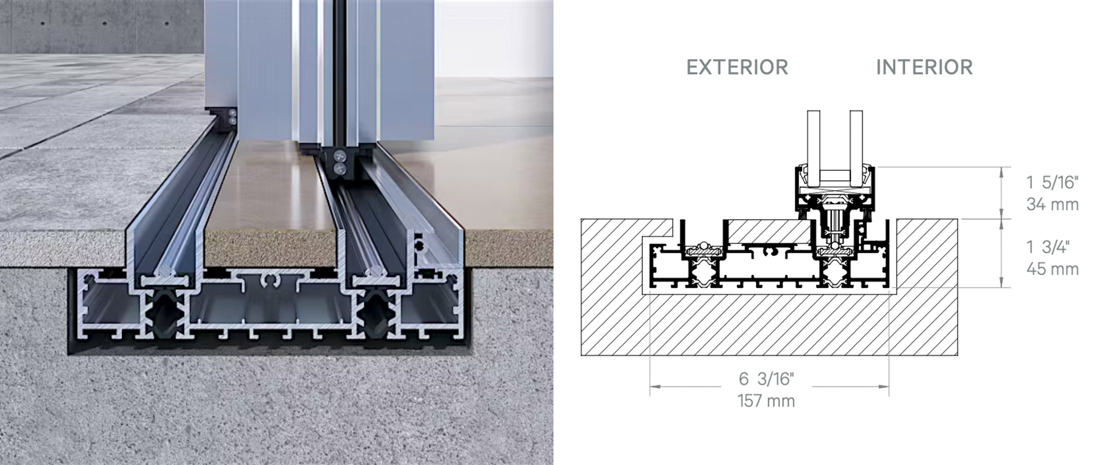 An Advanced Guide to cero® Sliding Glass Doors Sill Options